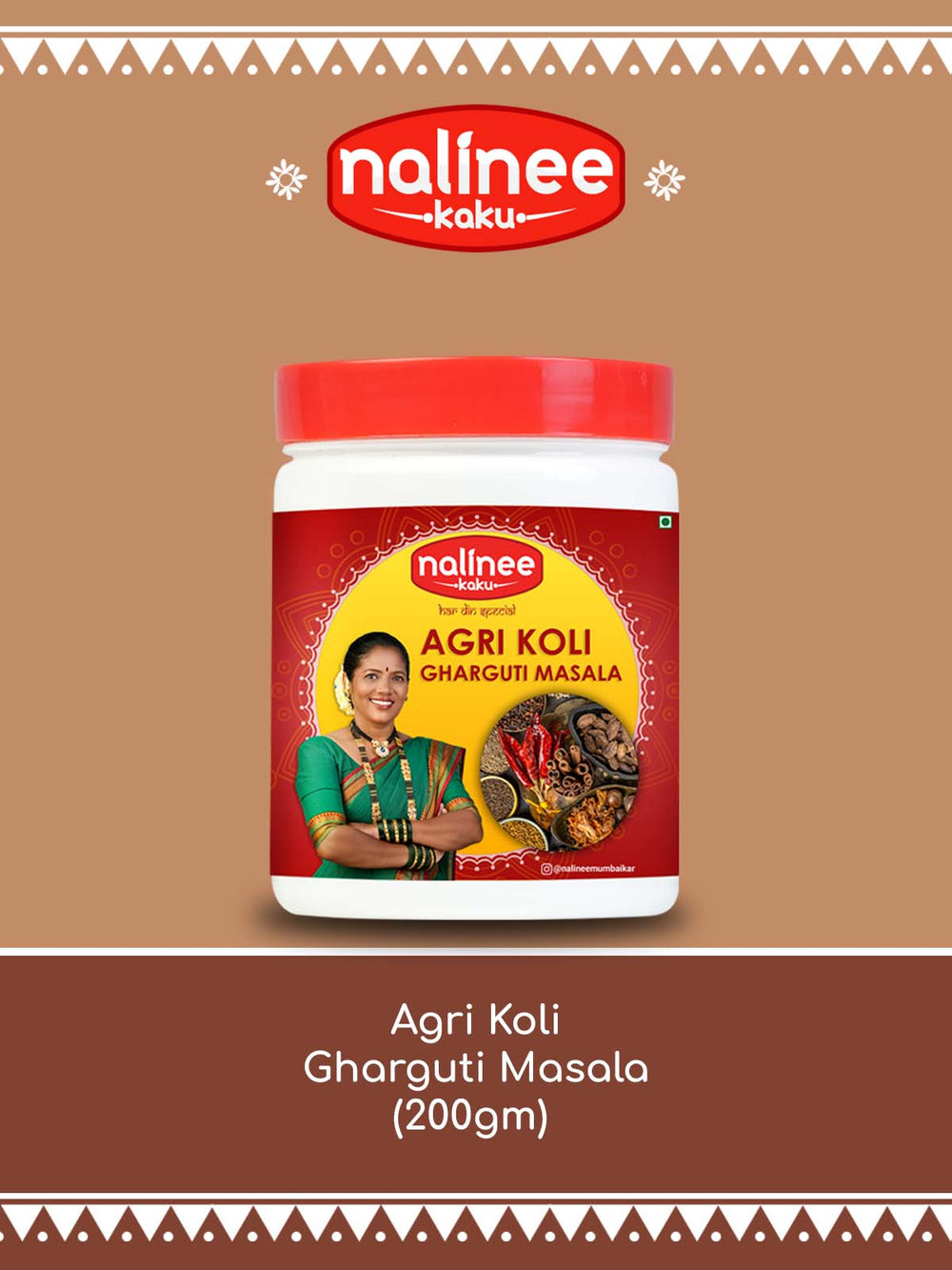 Nalinee Kaku is best store for good quality masala, wood press oil, dr